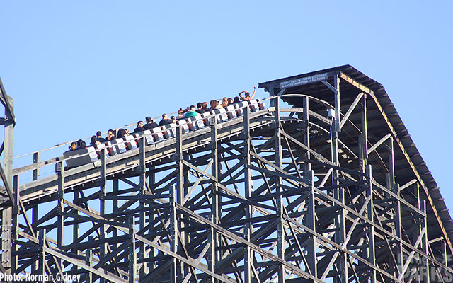 Ghostrider Roller Coaster Knott's Berry Farm