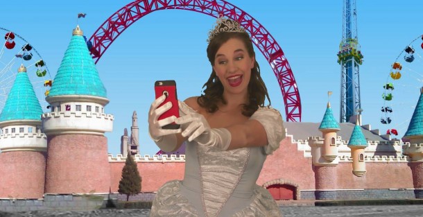 Fake Theme Park Princess Parody Video