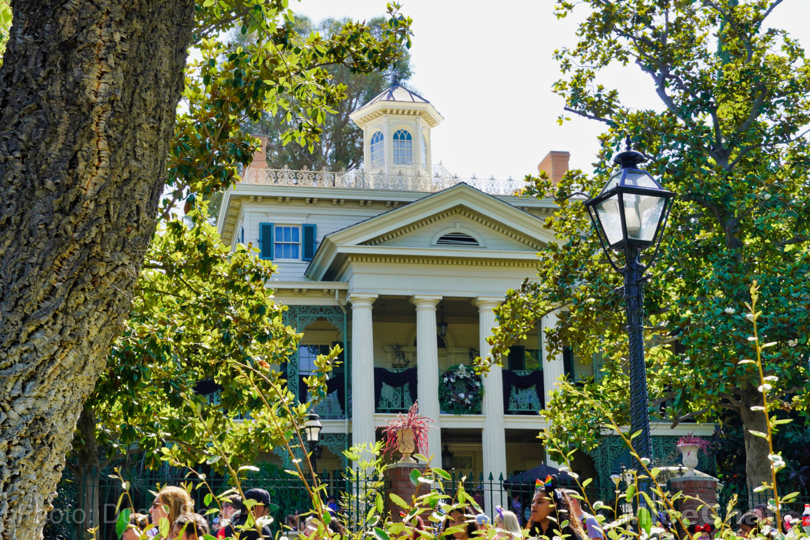 Disneyland-Haunted-Mansion-Mansion-Front-far - MiceChat