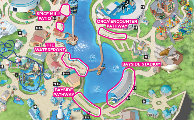 Theme Park Fireworks in a Social Distancing World
