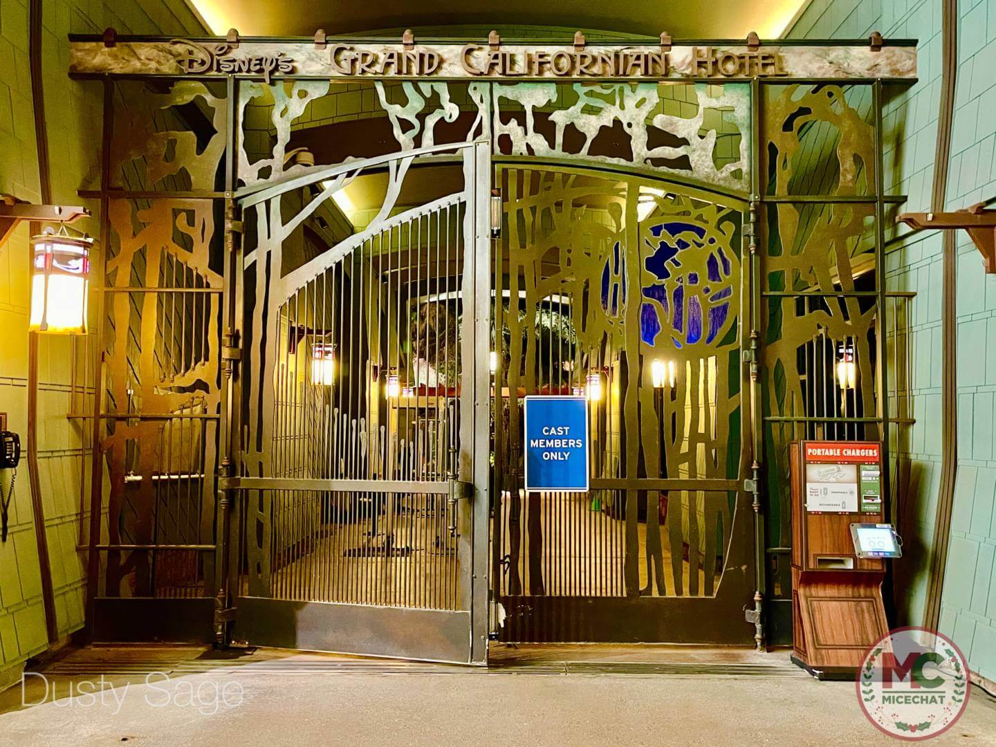 Disneyland Grand Californian Hotel Gate - MiceChat