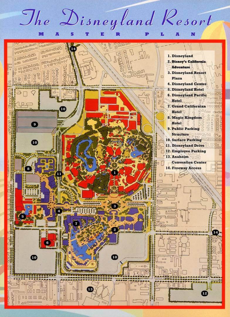 Disneyland Resort master plan. ©Disney via Disneyandmore - MiceChat