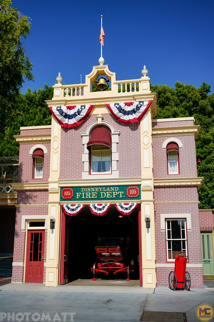 Disneyland Main Street Usa Firehouse