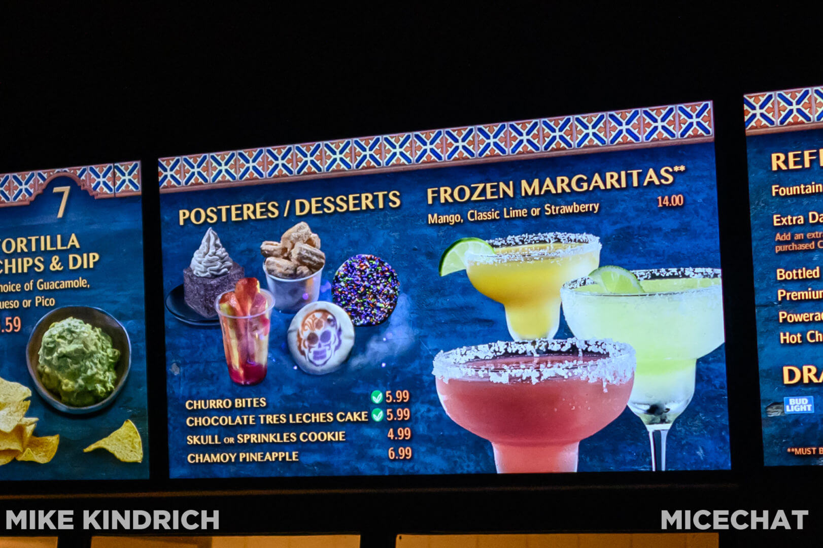 Universal Studios_Halloween Horror Nights_Cocina Mexicana_Desert Menu ...