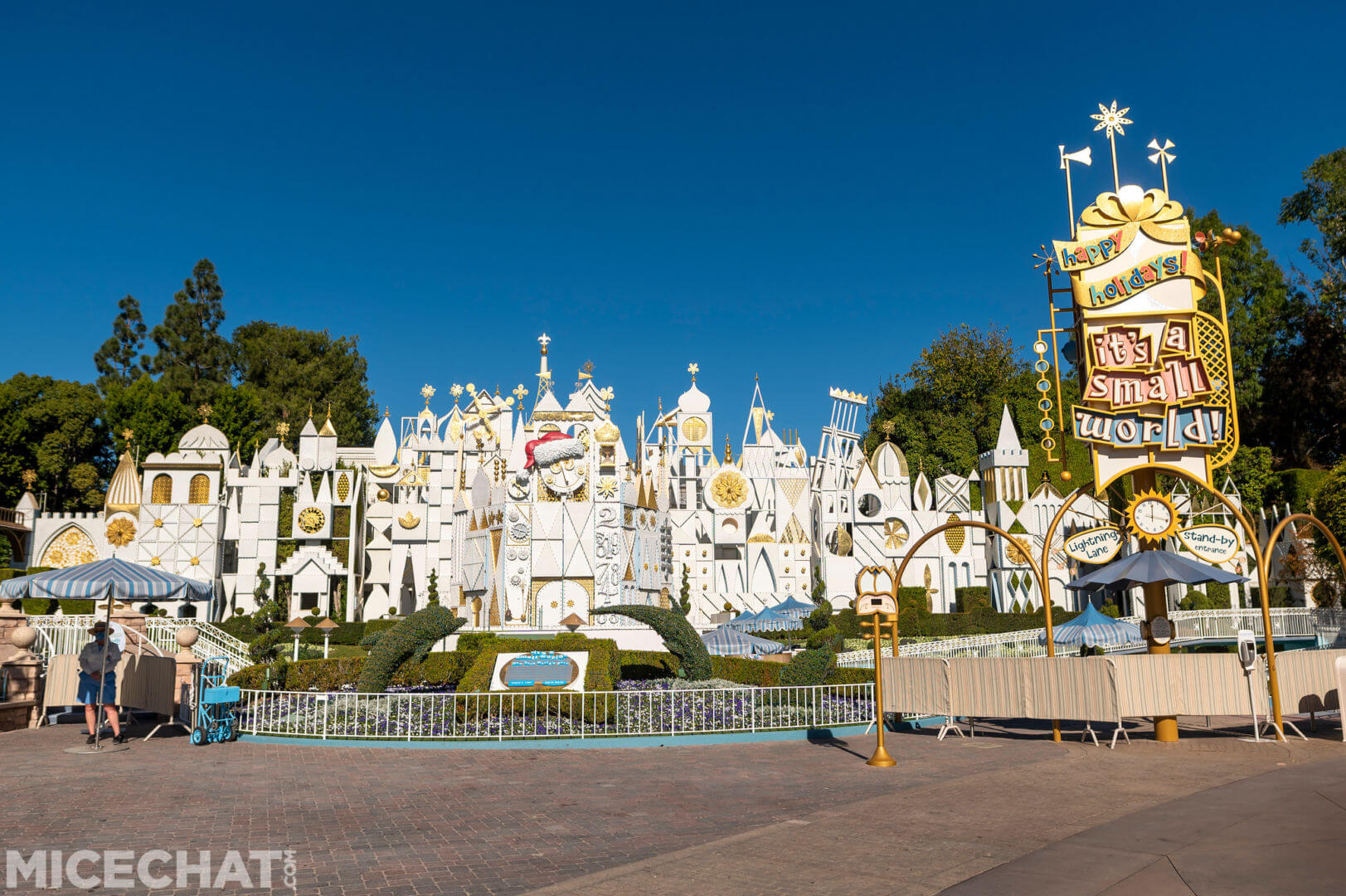 Disneyland update its a small world Closed Area Shot - MiceChat