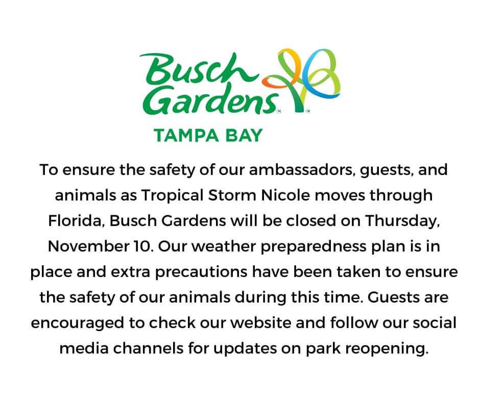 Breaking: Walt Disney World to Close Today - Hurricane Closures ...