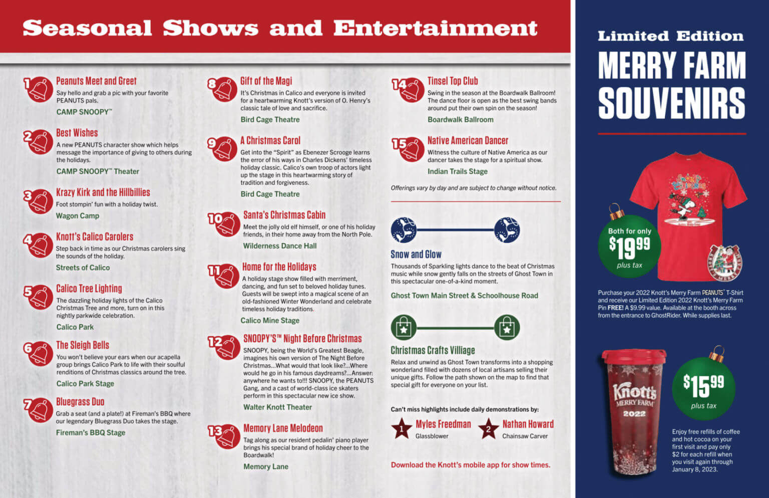 Knott's Merry Farm For the Holidays - It's All HERE!
