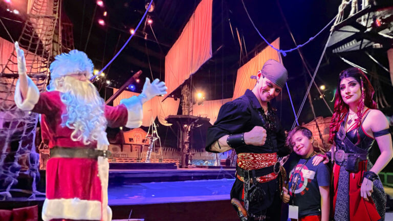 A Swashbuckling Holiday at Pirates Dinner Adventure!