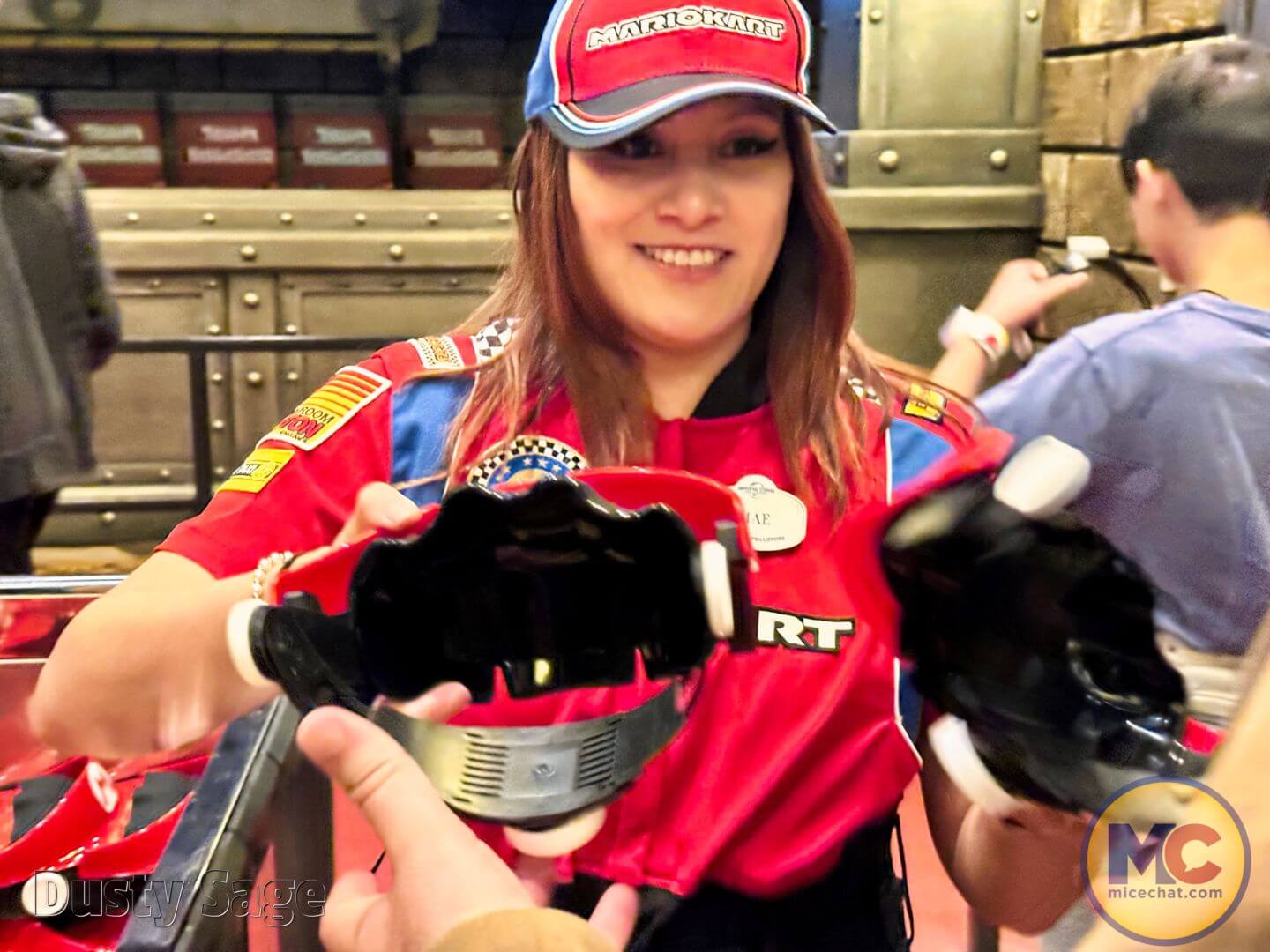Universal Studios Hollywood Super Nintendo World mario kart visor ...