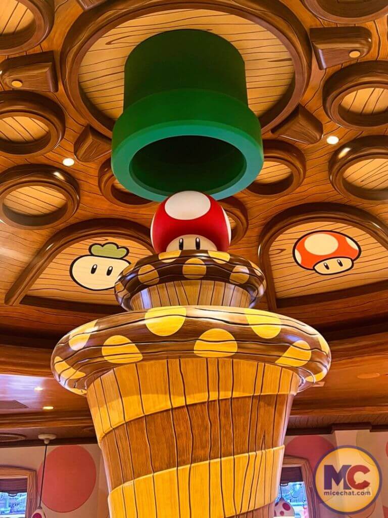 Universal Studios Hollywood Super Nintendo World toadstool cafe menu 1 ...