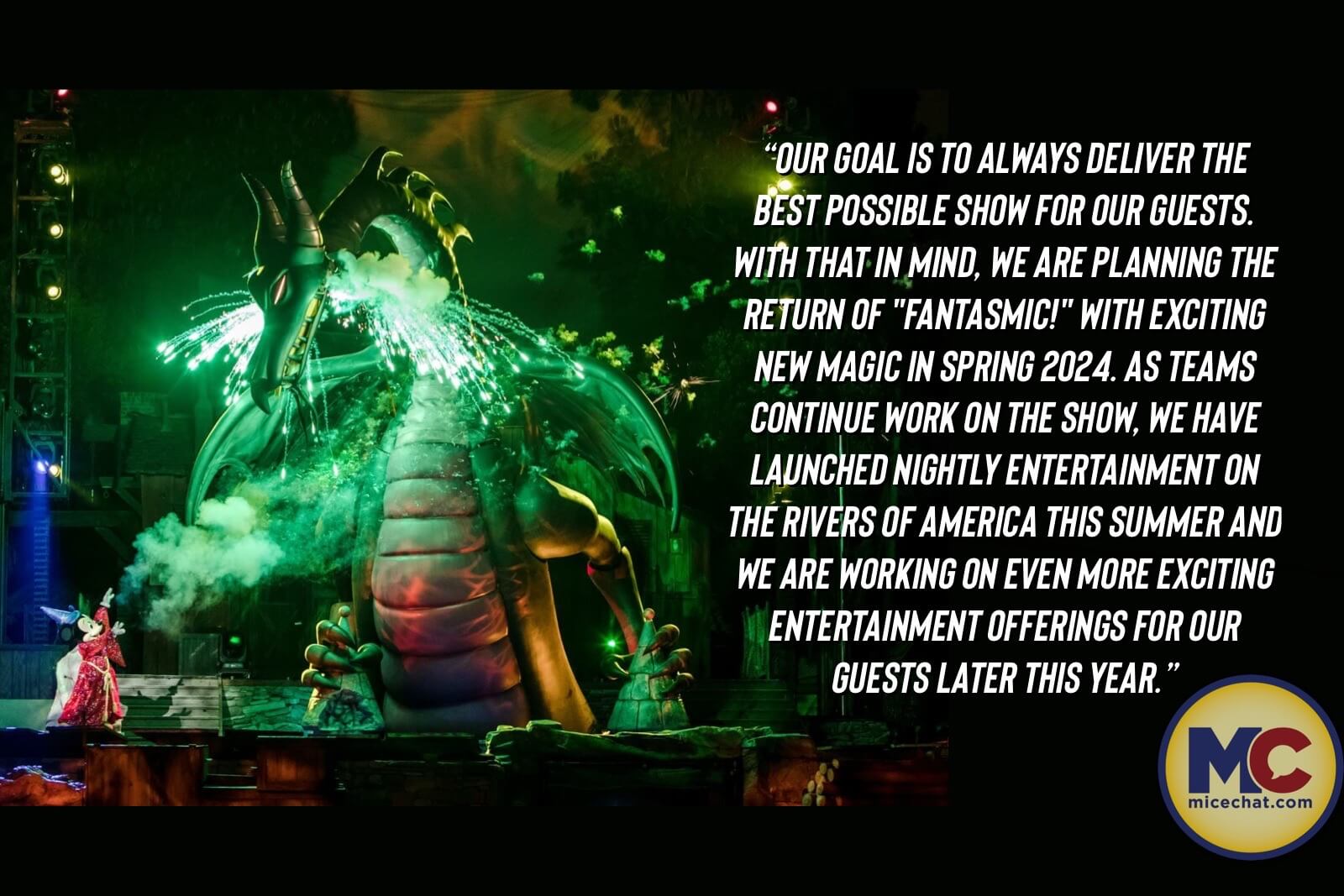 Fantasmic Disney World Quotes Fantasmic! Returns To Hollywood Studios!