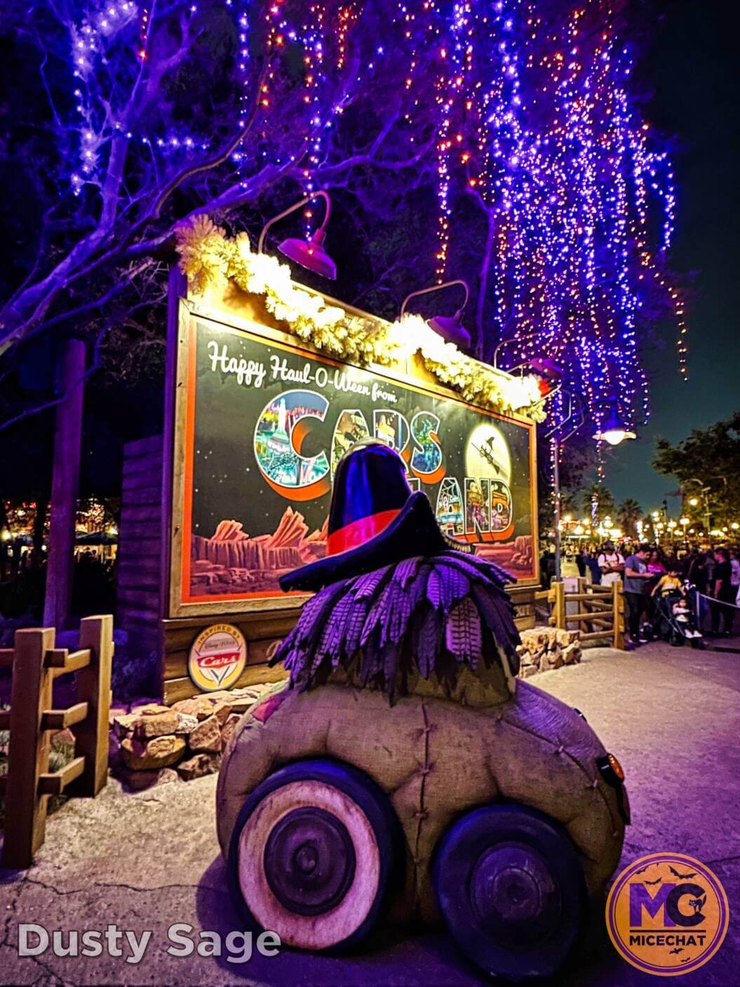 Disneyland News beauty halloween dca night cars land entry MiceChat ...