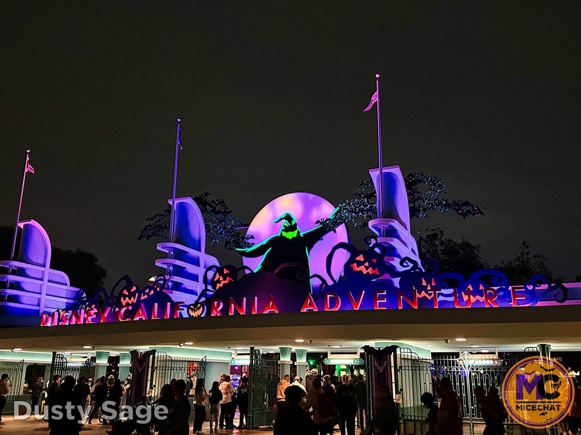 Disneyland News beauty night halloween dca entry MiceChat - MiceChat