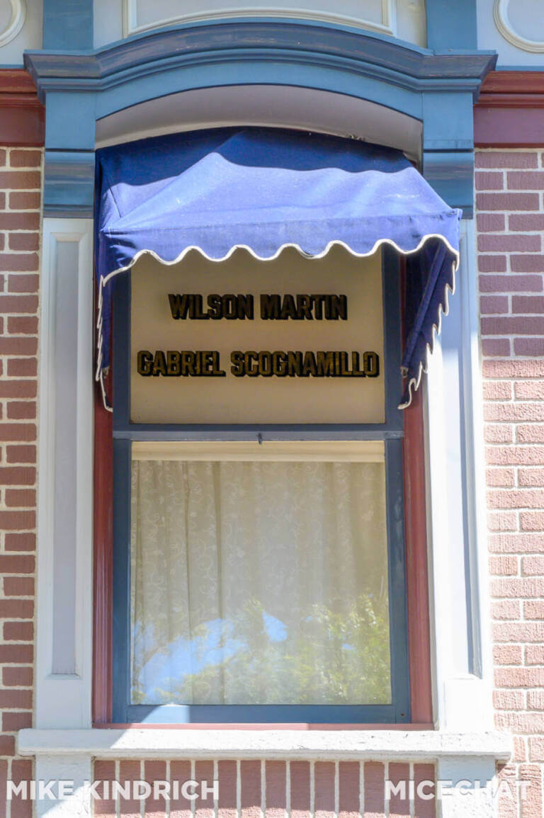 Hidden Tributes in Disneyland's Windows of Main Street U.S.A.