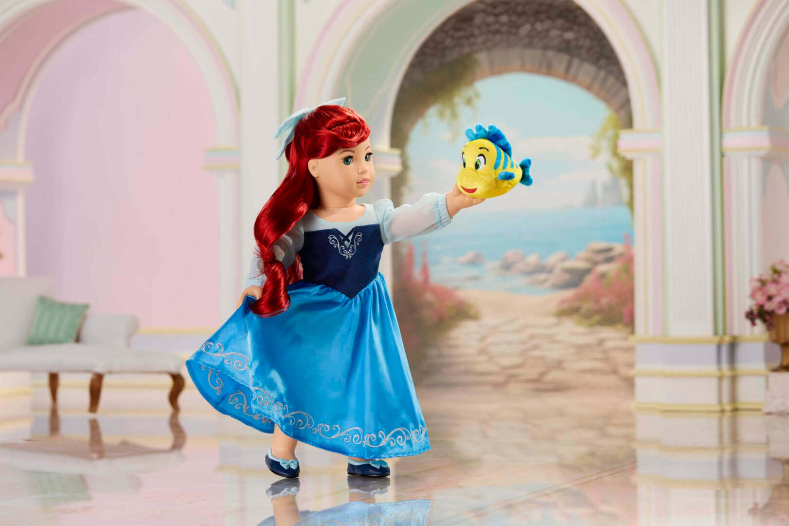Ariel, Cinderella, and Tiana Join the American Girl Disney Princess ...