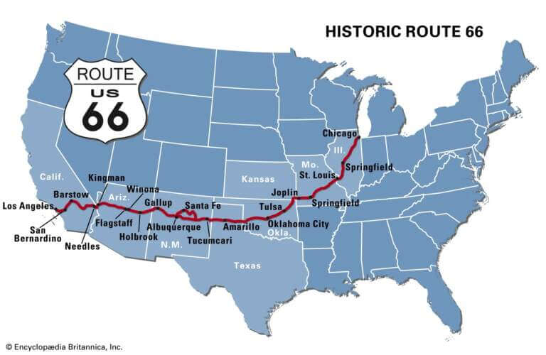 Get Your Kicks: Real-Life Route 66 Locations Inspiring Cars Land