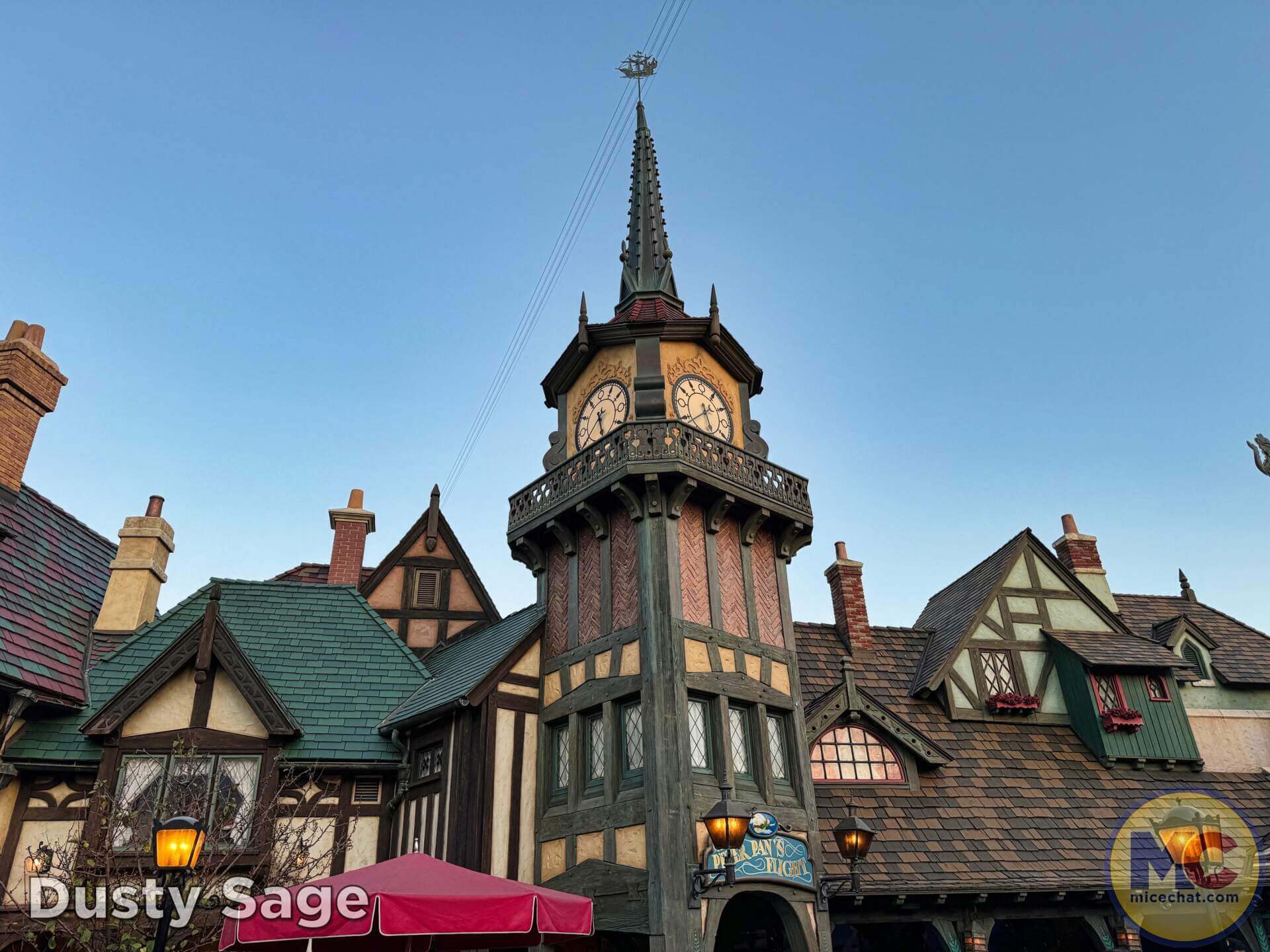 Disneyland-Beauty Peter Pan Building- MiceChat - MiceChat