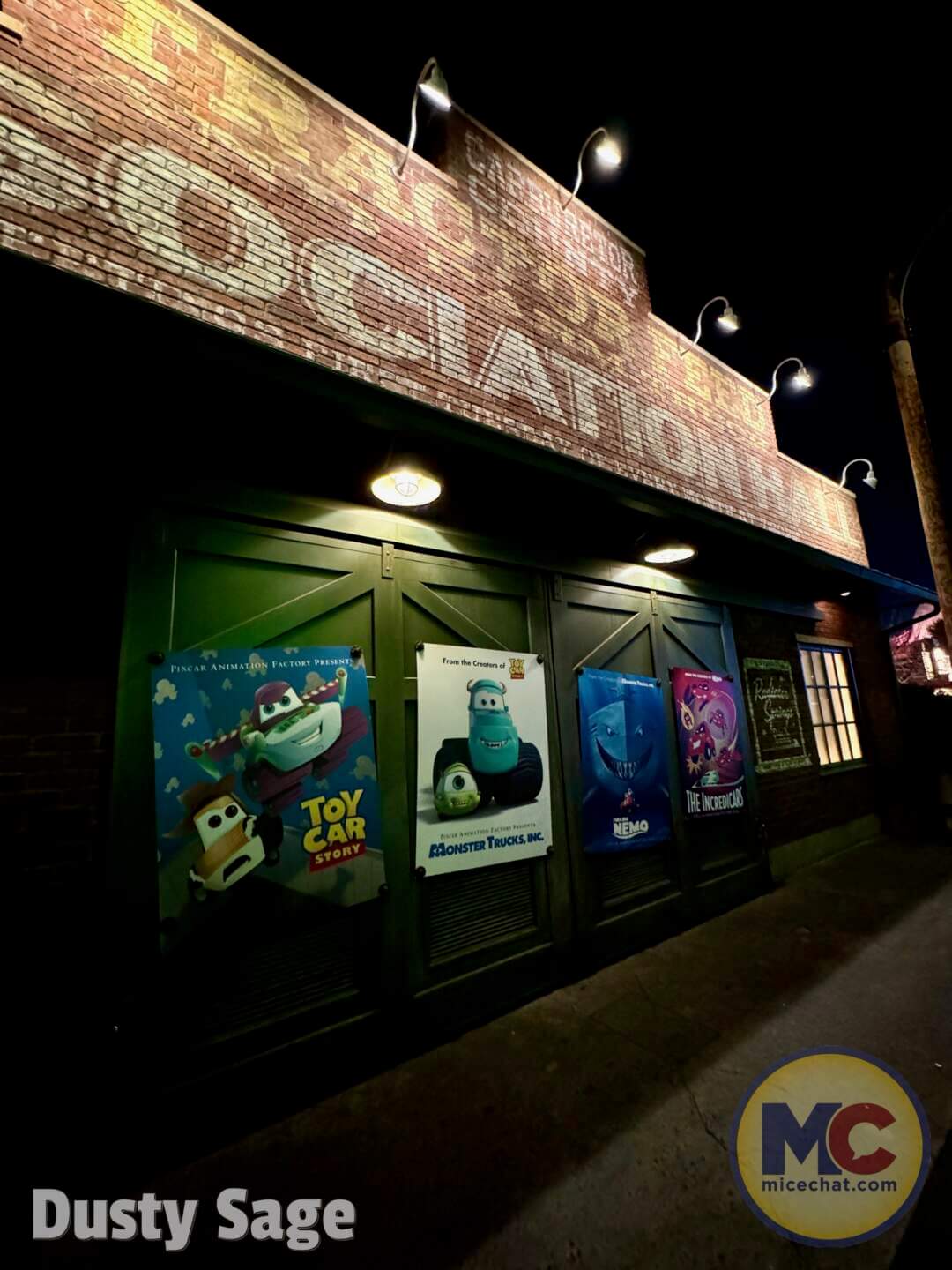 Disney California Adventure Cars Land Pixar Posters - MiceChat