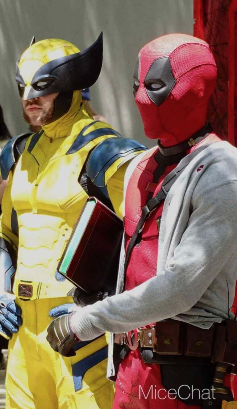Deadpool drops in at Avengers Campus in California Adventure
