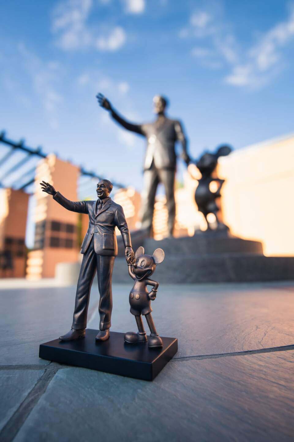 Disney Studio partners statue figuring - MiceChat