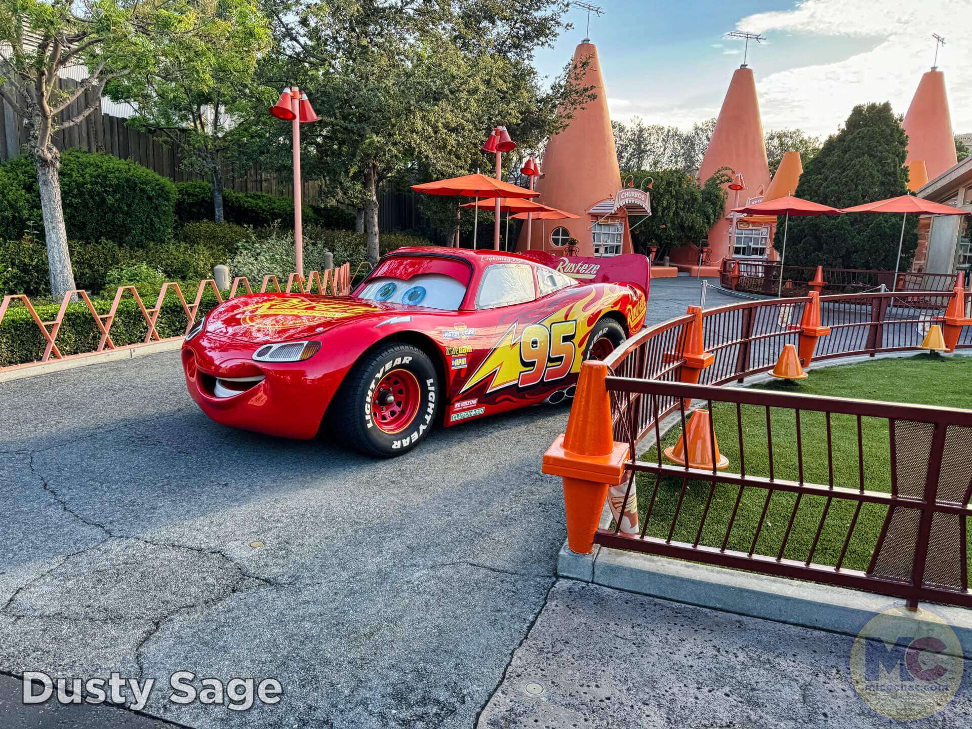 Disneyland-News-CHOC Walk lightning mcqueen- MiceChat - MiceChat