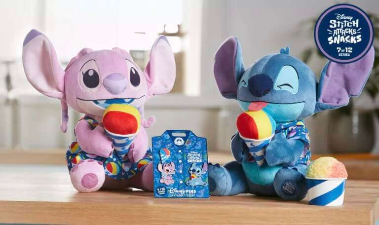 Stitch Attacks Snacks in His Monthly Merchandise Collection