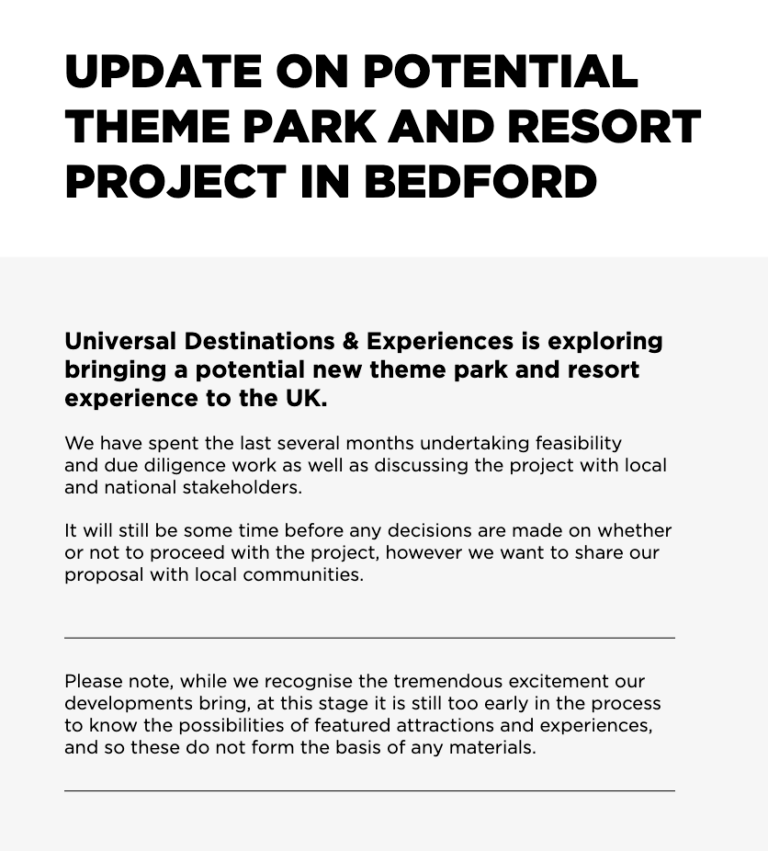 Universal Studios UK: New Theme Park Approved!