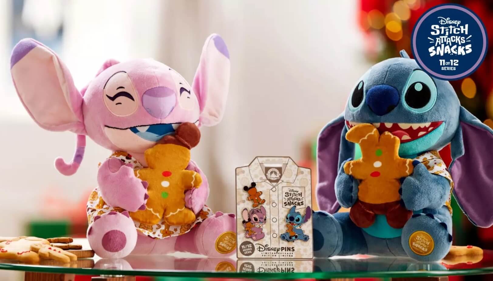 Stitch Attack Snacks merchandise series-november 2024-mickey ...