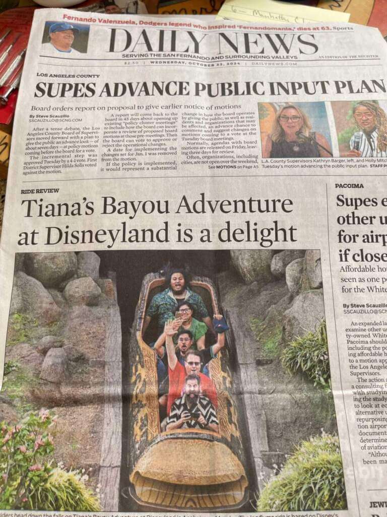 DISNEYLAND UPDATE: Bayou Debut, BBQ Redo & Holiday x 2