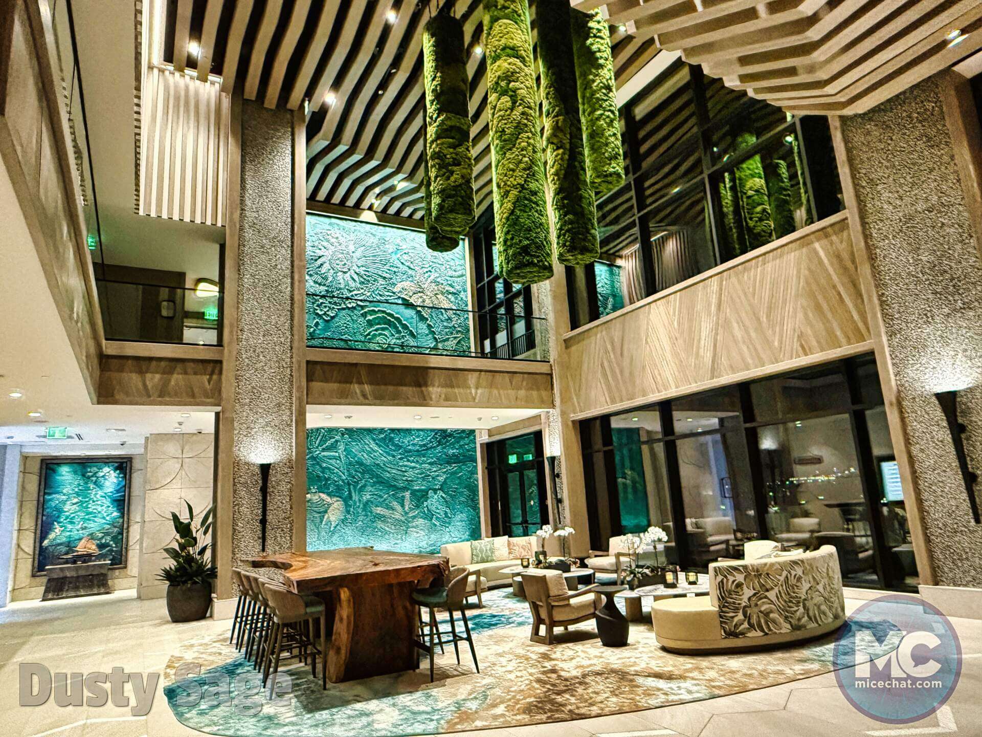 Walt Disney World Polynesian Island Tower lobby 1 - MiceChat