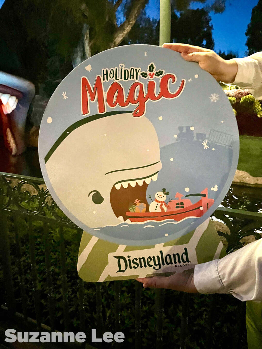 020_Disneyland_Holiday Magic sign - MiceChat