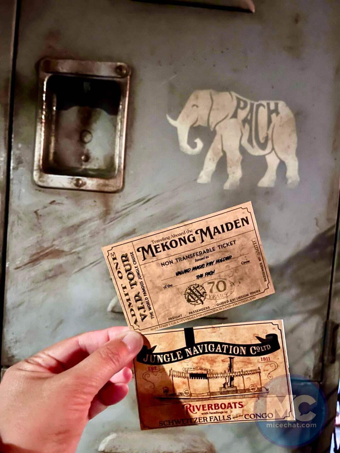Magic Key Touchpoints jungle cruise ticket - MiceChat