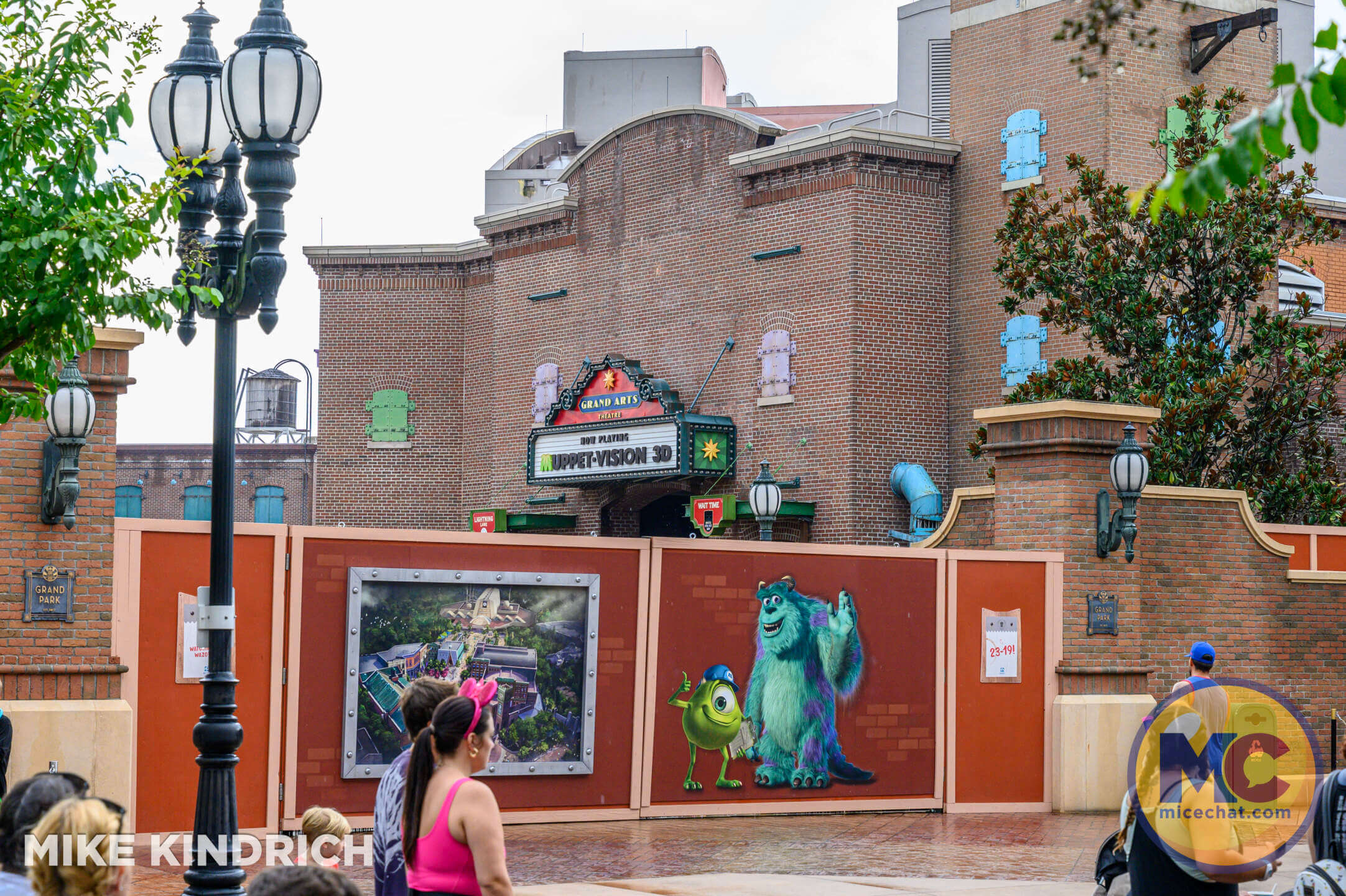 Hollywood Studios_Muppets Courtyard_Demolition_Construction Walls ...
