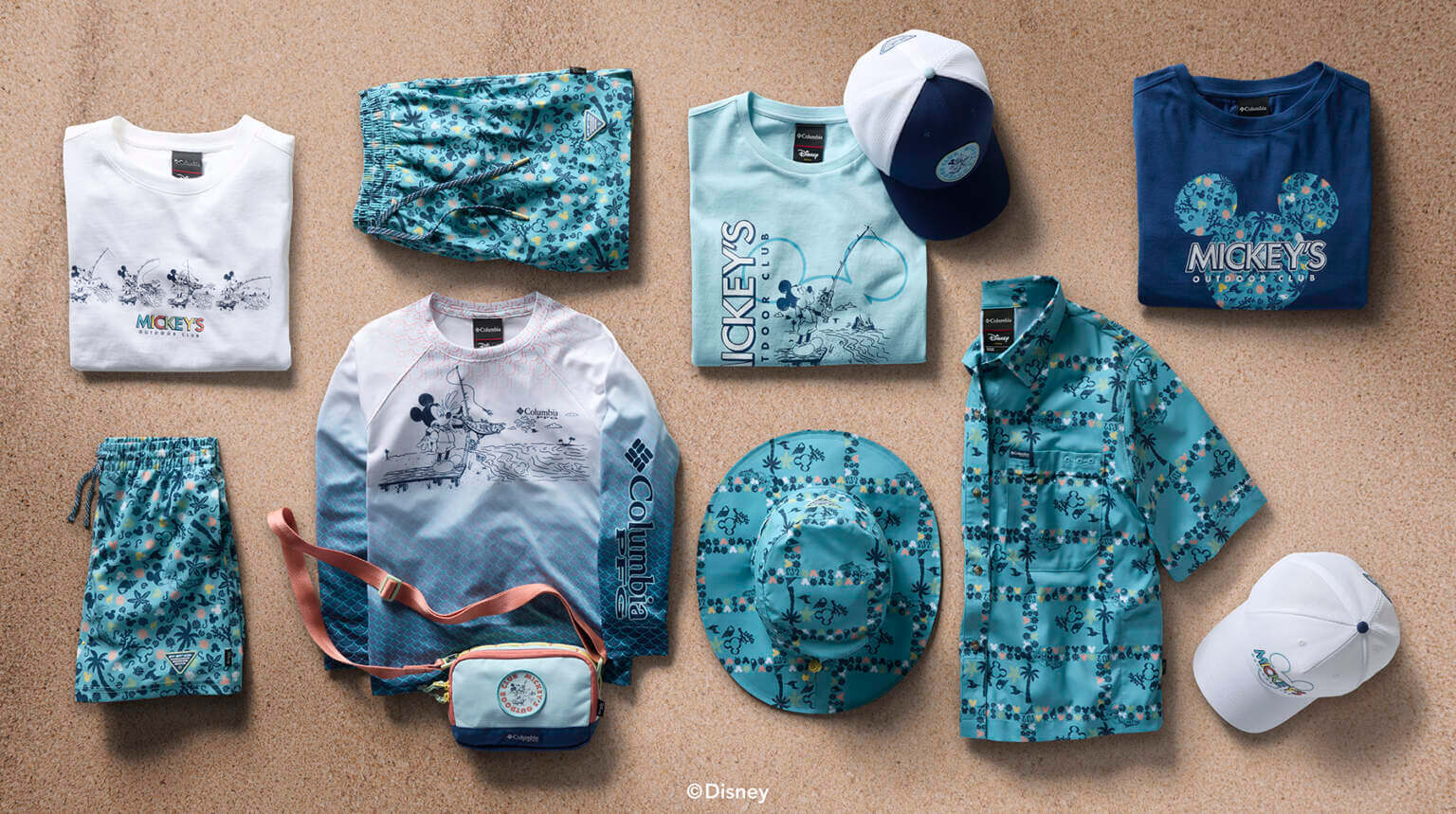 Disney x Columbia Launch “Mickey’s Outdoor Club” Collection with SPF ...